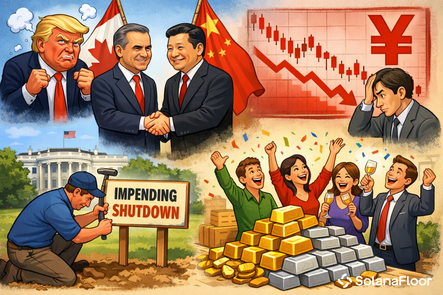 Chinese-Canadian Trade Talks, Yen Inflation, and Yet Another Government ...